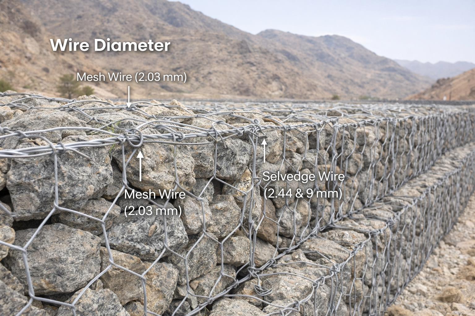 High-Quality Woven Wire Mesh Products | Hitech Gabion