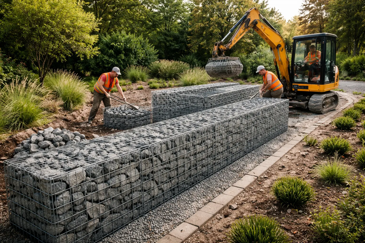 Gabion wall design and installation - Contractor checklist