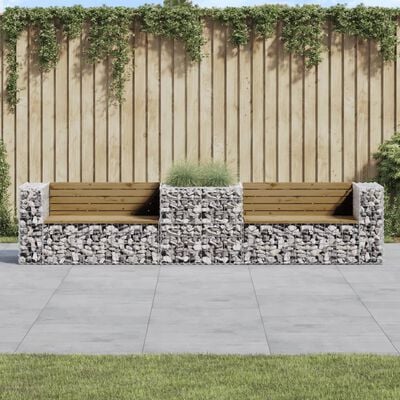 Elevate Your Outdoor Space with Hitech Gabion Garden Bench